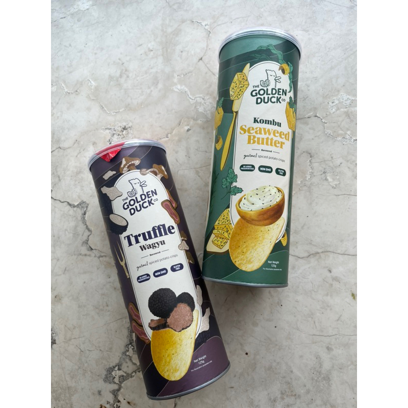 Jual [PRODUCT SINGAPORE-MALAYSIA] potato chips the golden duck.co 125 ...