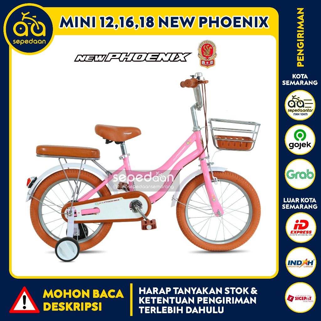 Jual Sepeda Anak MINI CTB 12 16 18 NEW PHOENIX - vintage retro classic ...