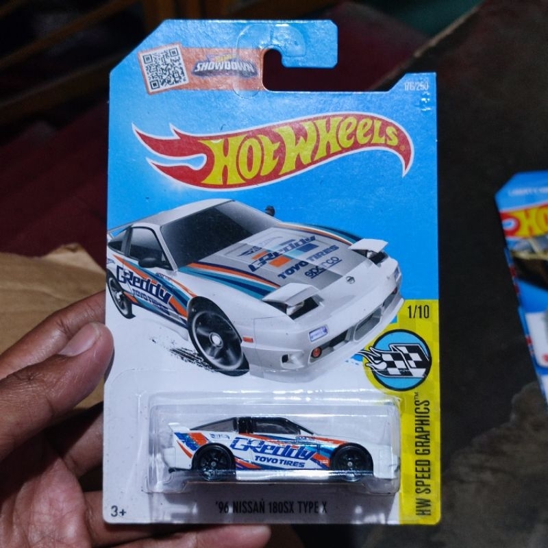 Jual diecast hotwheels hot wheels hw 96 nissan 180sx greddy putih ...