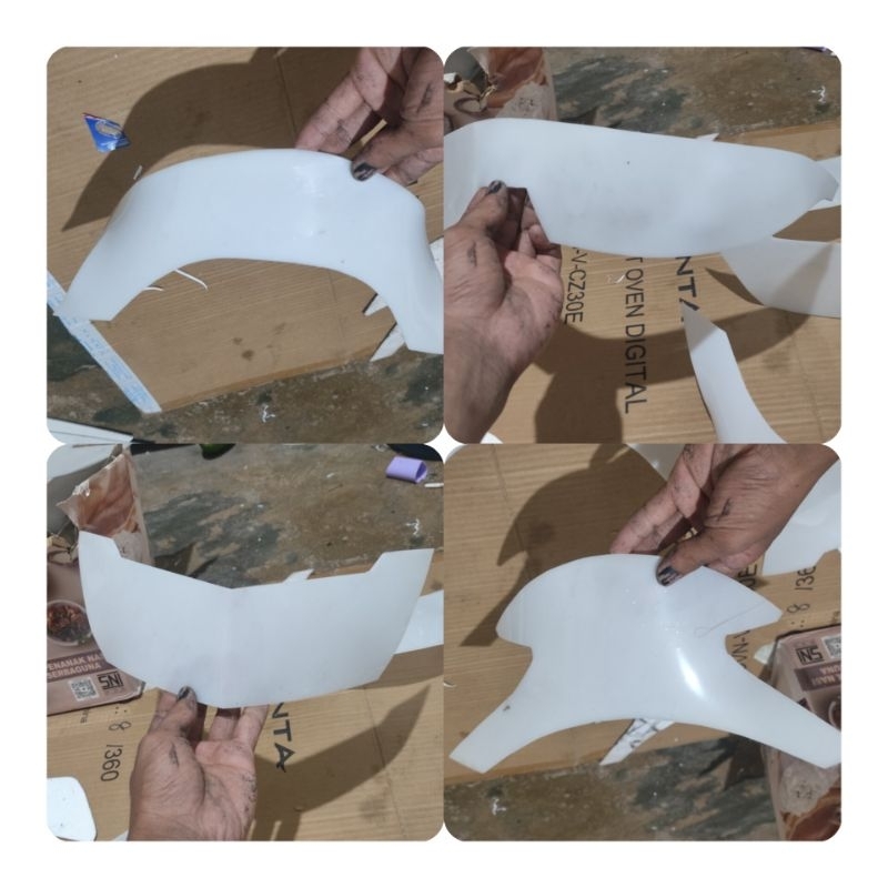 Jual akrilik polos bahan stop lamp lazy [ Nmax,pcx,lexi ] | Shopee ...