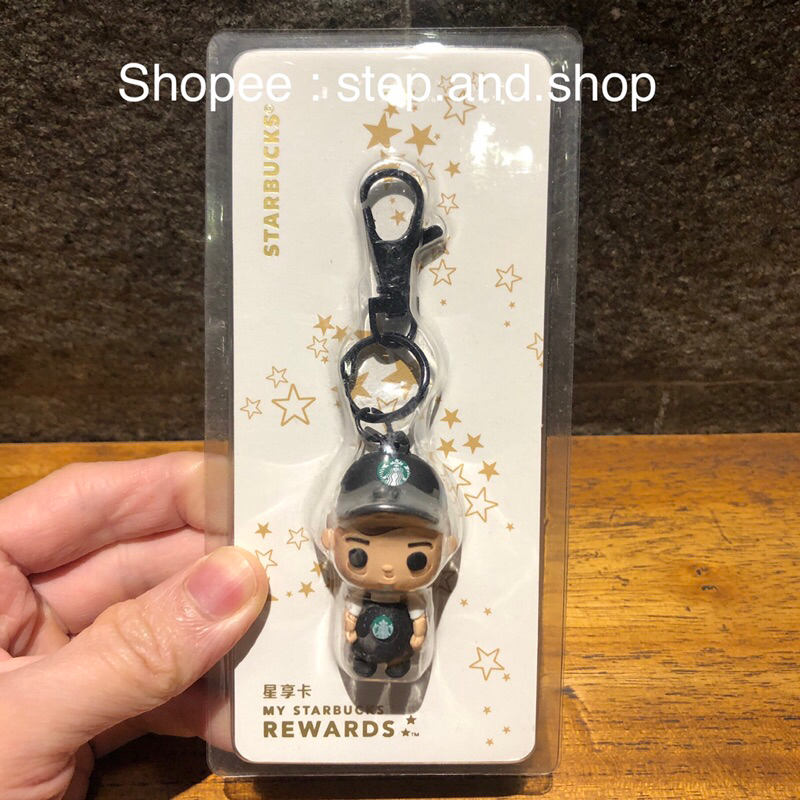 Jual Starbucks Keychain - Black Apron - Boy - Limited edition | Shopee ...