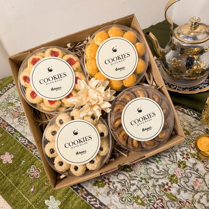 Jual [LARGE BOX] READY SIAP KIRIM Hampers 4 Kue Kering / Hampers Full ...