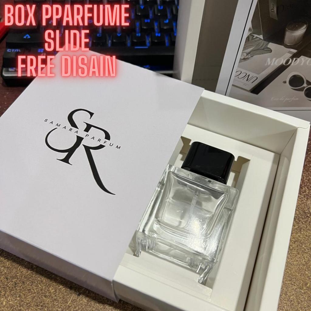 Jual BOX PARFUM SLIDING KOTAK 50ML BOX KEMASAN PARFUM KARDUS PARFUM ...