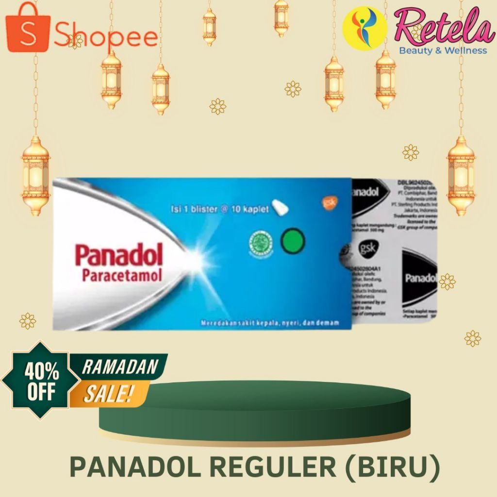 Jual PANADOL REGULER 1 BOX 10 BLISTER | Shopee Indonesia