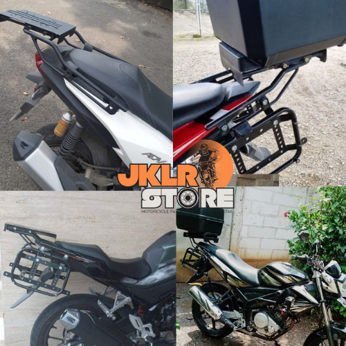 Jual Paket komplit Breket geser top box dan samping SB2000 Honda CB150r ...