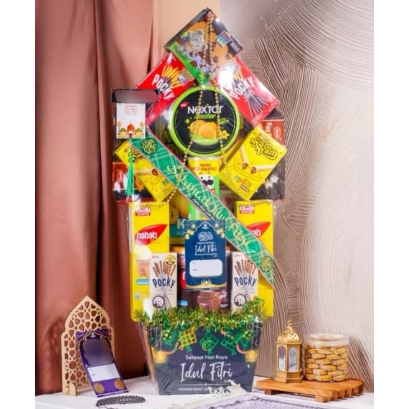 Jual Parcel premium spesial mewah susun tingkat hampers hadiah kado ...