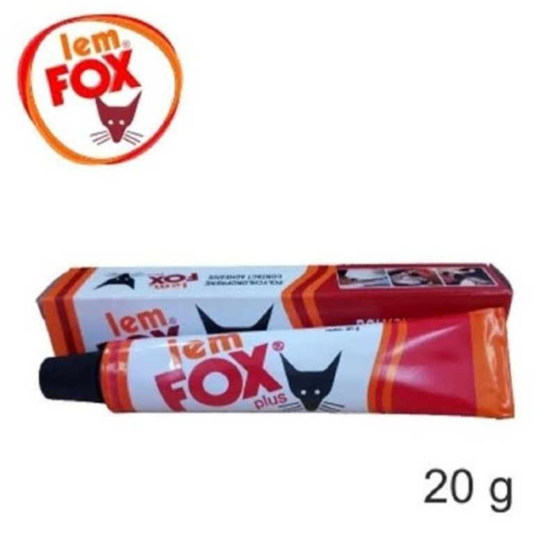 Jual LEM FOX PLUS 20 gram | LEM FOX KUNING | Shopee Indonesia