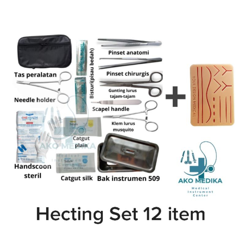 Jual Hecting Set 12 item MARWA Stainless Steel / Minor Set 12 item ...