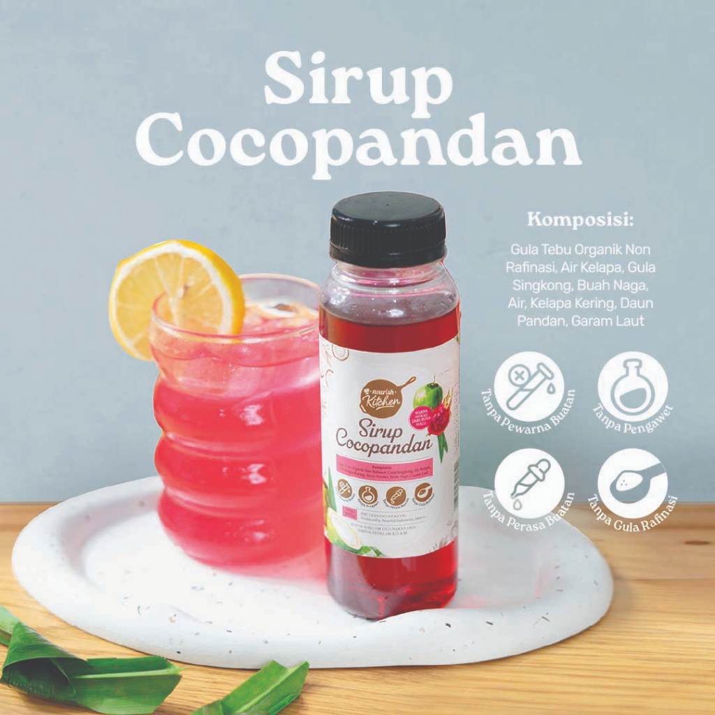 Jual Sirup Cocopanda - Dengan Gula Asli, Tanpa Perasa - Pewarna Buatan 300 gr | Shopee Indonesia