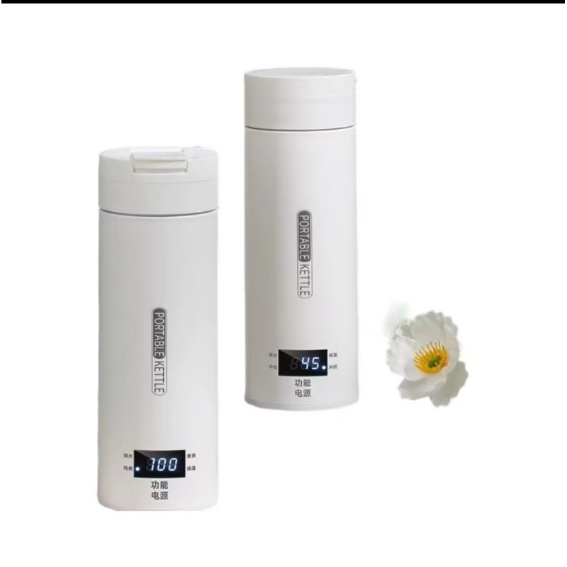 Jual Termos pemanas air kettle listrik portable 500ml sus 316 stainless ...