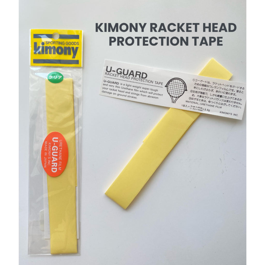 Jual Kimony Transparent Racket Head Protection Tape / Edge Guard ...