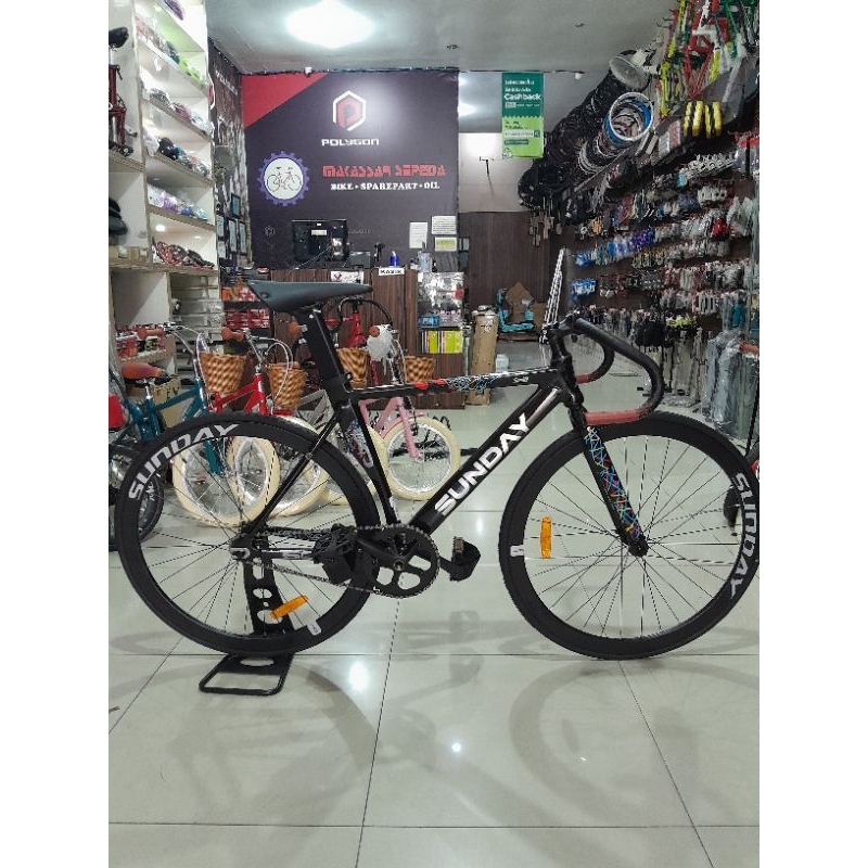 Jual SEPEDA FIXIE ELEMENT FRC50 SKID SUNDAY 700C | Shopee Indonesia
