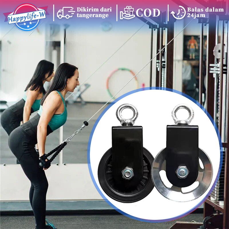 Jual Katrol Pulley Cable Gym 88mm Roda Katrol Pull Down Fitness Roda ...