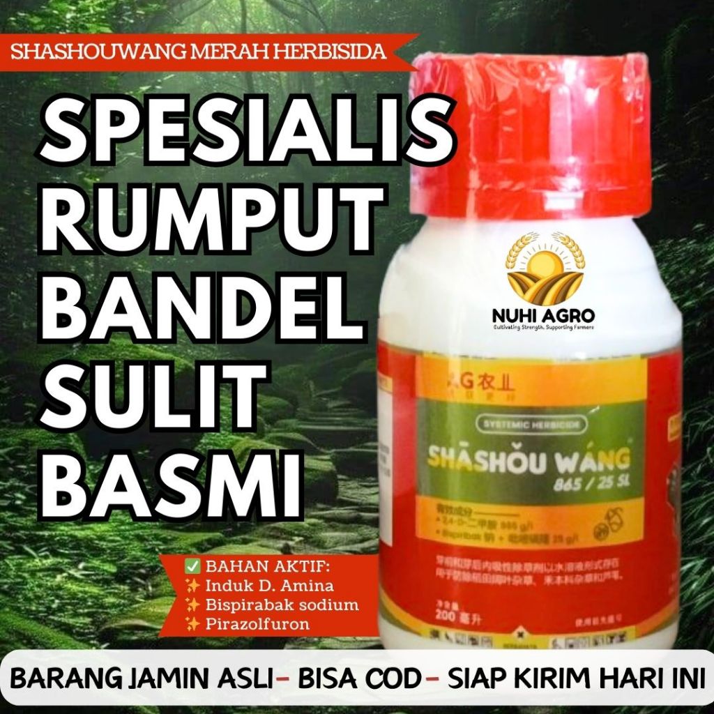 Jual Shashou Wang Herbisida Sistemik Selektif Pembasmi Rumput Liar ...