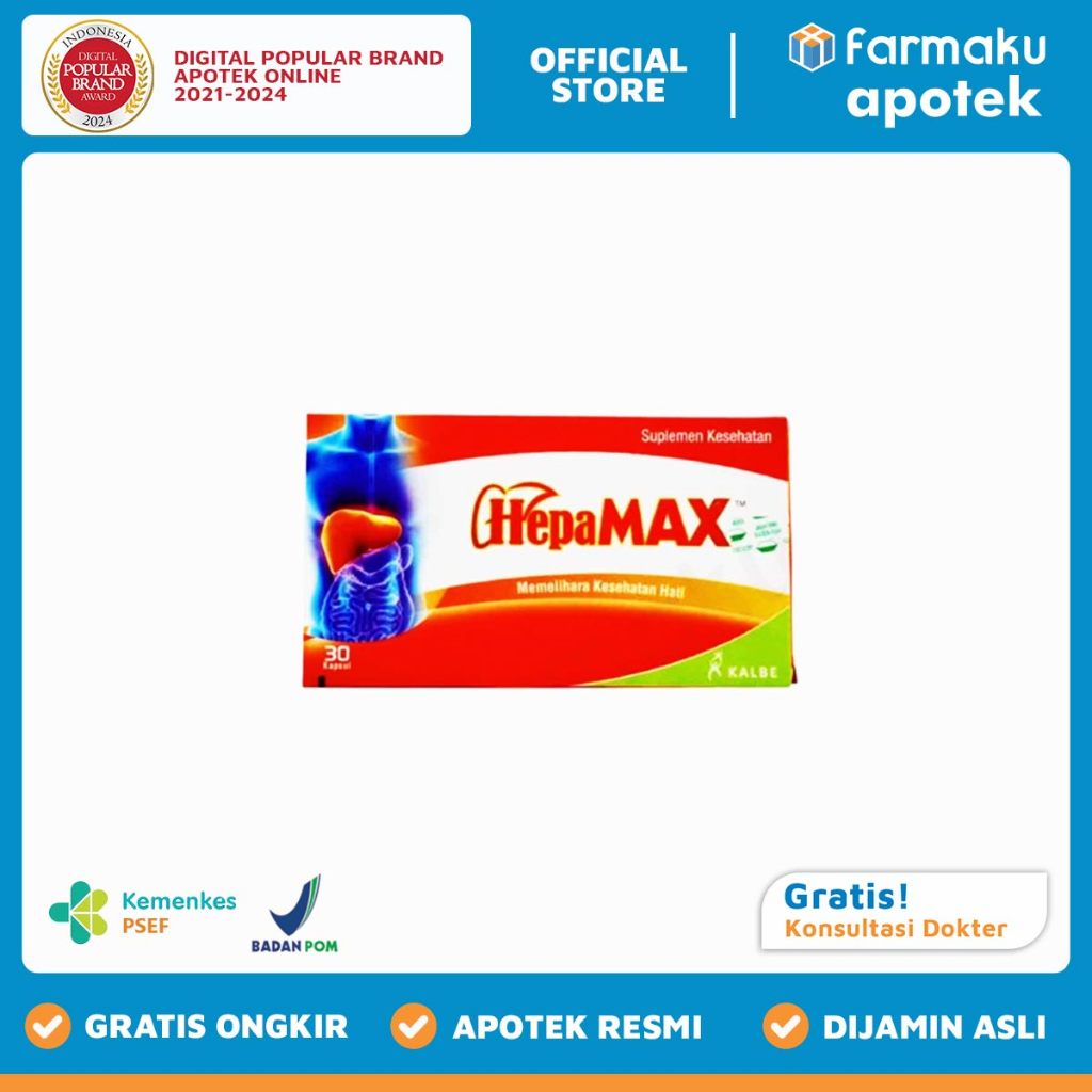 Jual Hepamax Strip 10 Capsule - TMG | Shopee Indonesia