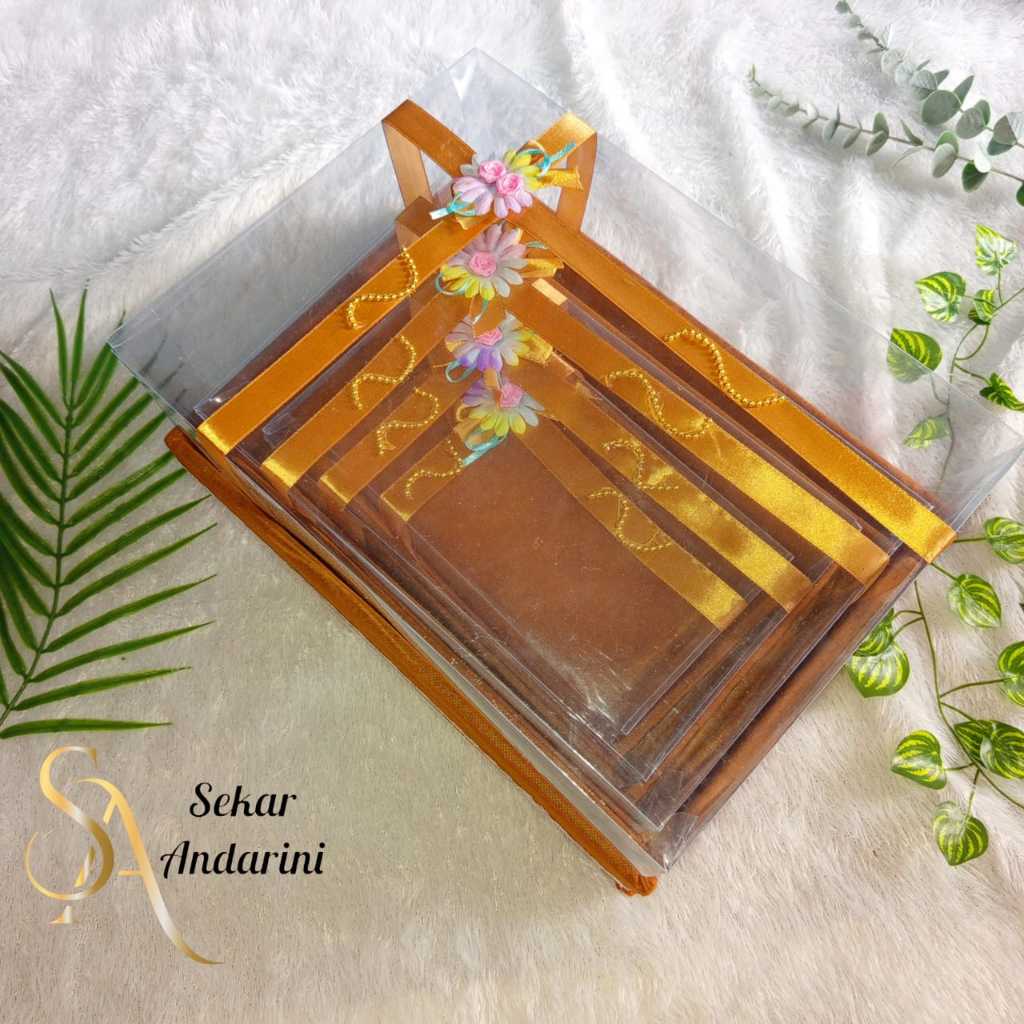 Jual Box Seserahan Pernikahan Hantaran Pernikahan Set 4 Parsel Lamaran ...