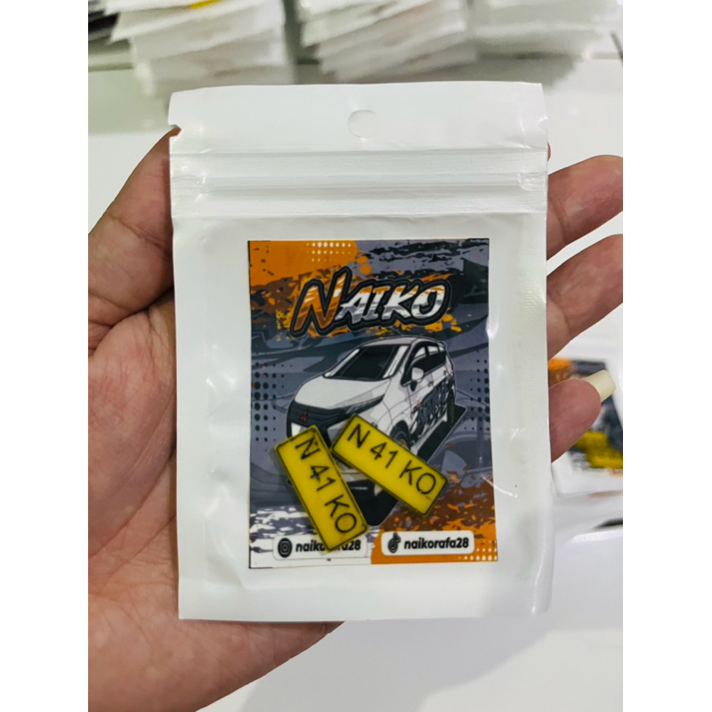 Jual Miniatur Plat Nomor Bus Naiko | Shopee Indonesia