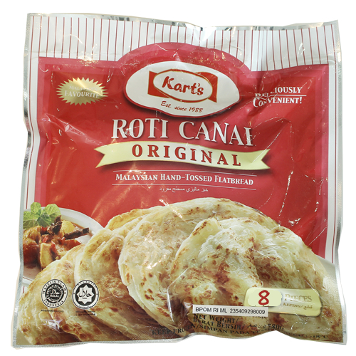 Jual KARTS ROTI CANAI ORIGINAL 480 GR | Shopee Indonesia