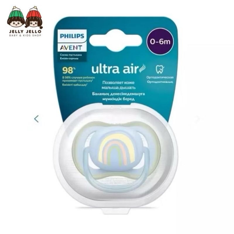 Jual Philips Avent Ultra Air Pacifier 0-6M - Kompeng Bayi (1Pcs ...