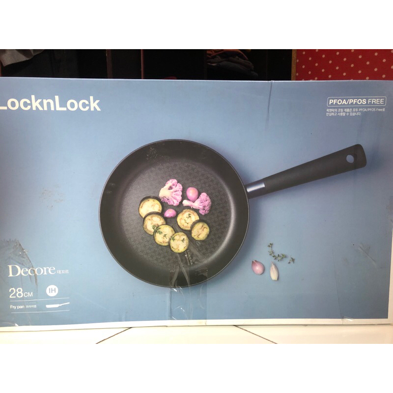Jual Lock n lock Decore fry pan 28cm warna biru insya Allah termurah ...