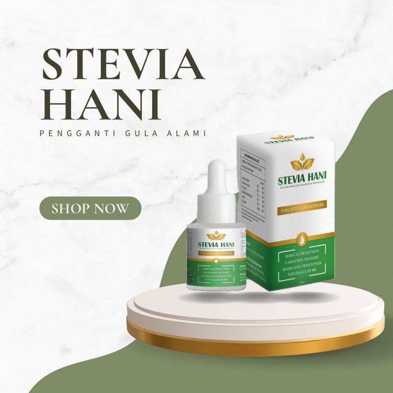 Jual stevia HANI pengganti gula alami (tanpa dus hanya botol saja ...