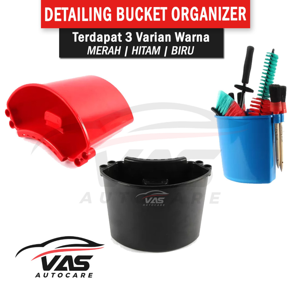 Jual Detailing Bucket Tool Organizer for Car Wash Holder Storage ...