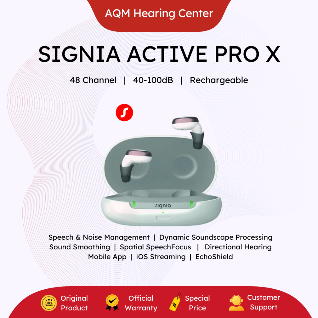 Jual Alat Bantu Dengar Signia Active Pro X | Shopee Indonesia