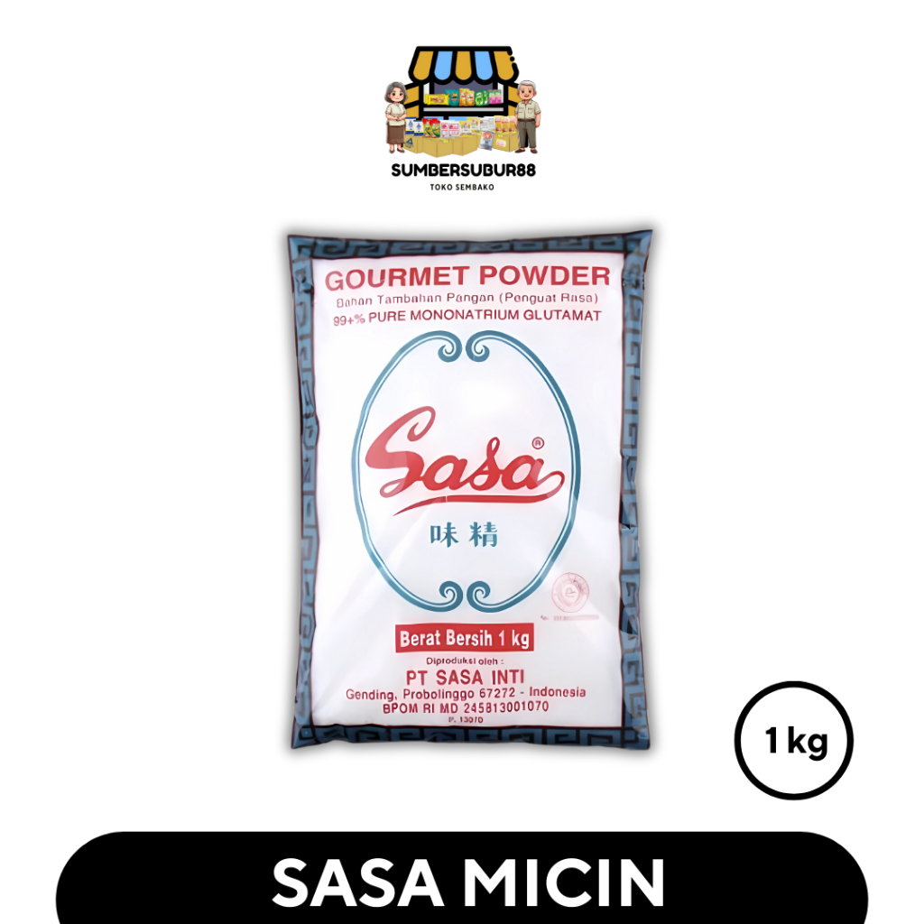 Jual Sasa MSG 1KG (Micin / Vetsin / Penguat Rasa) | Shopee Indonesia