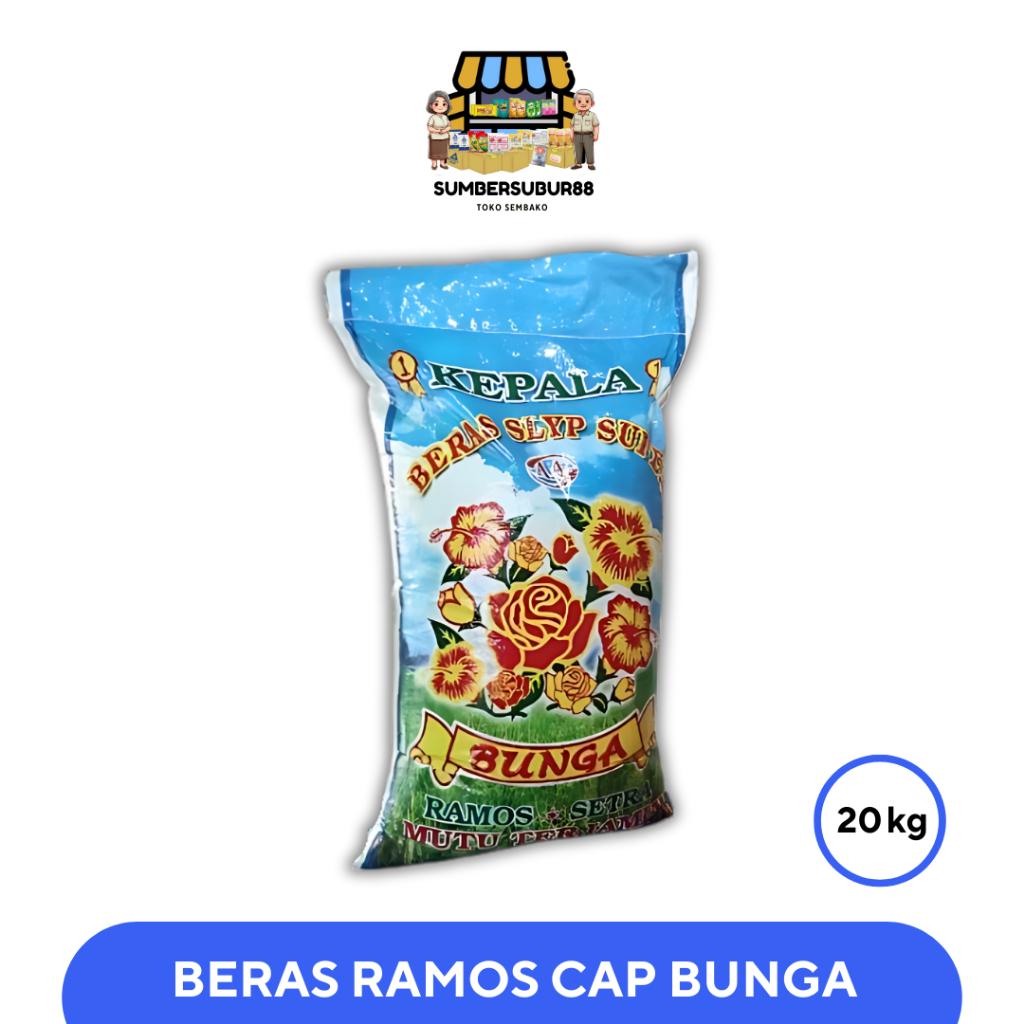 Jual BUNGA 20KG Beras SLYP Setra Ramos - Premium & Berkualitas | Shopee ...