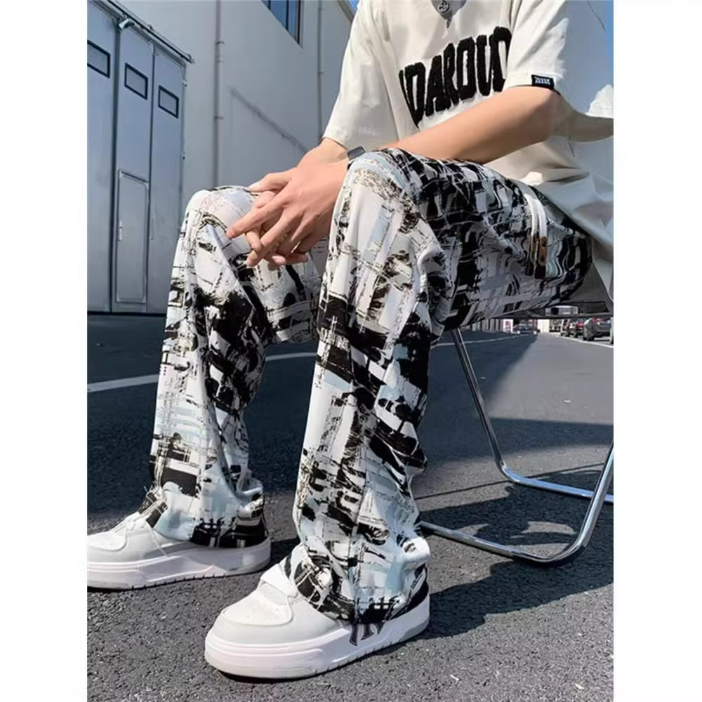 Jual Celana y2k motif celana panjang pria nc pants celana skena pria ...