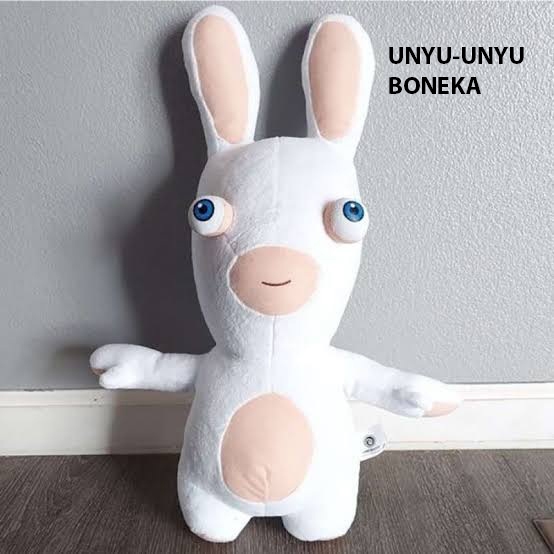 Jual boneka rabbids invasion boneka rabbit kelinci film kado animal ...