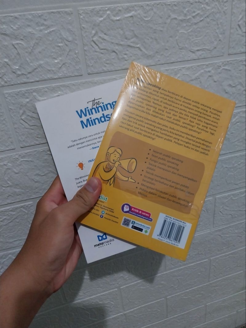 Jual Paket 2 buku Mindset Winning dan Lancar Public Speaking | Shopee ...