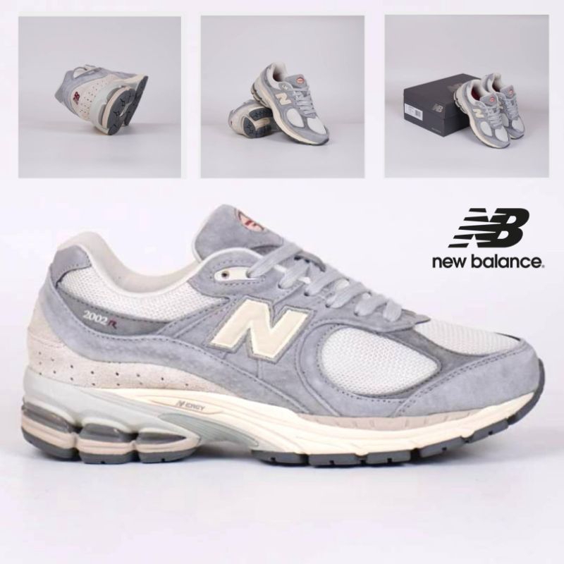 Jual sepatu new balance 2002r lunar new year concrete grey | Shopee ...