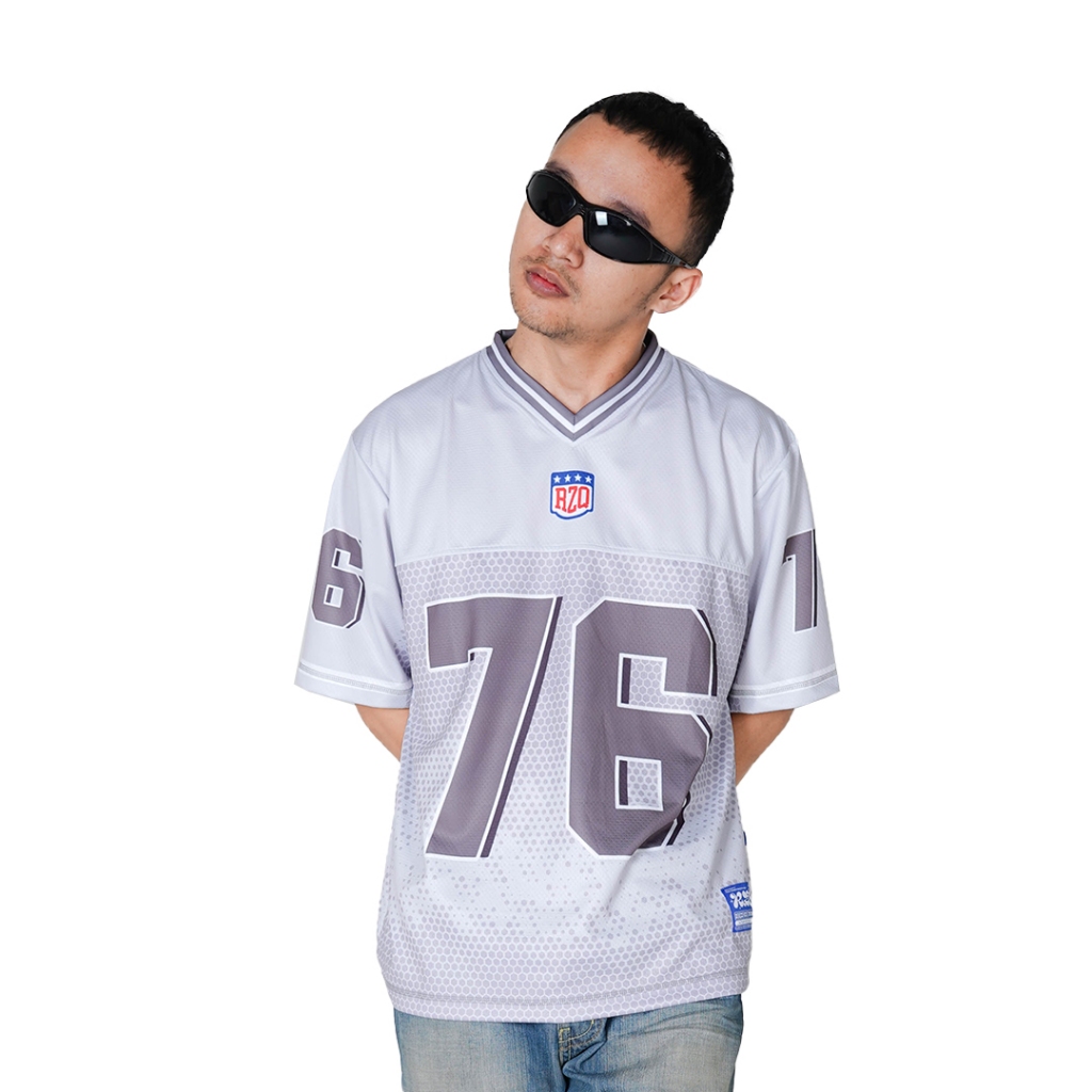 Jual RZQ / 76 / Number Series / Jersey / Streetwear / Oversize / Music ...