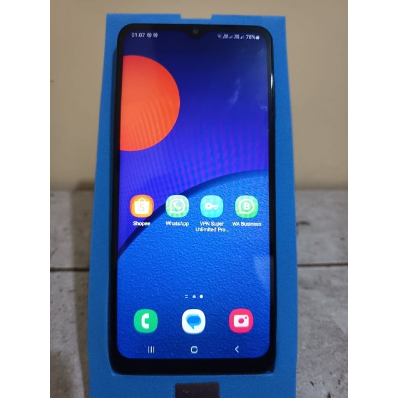 Jual Handphone Sam M12 bekas 4/64 unit only | Shopee Indonesia
