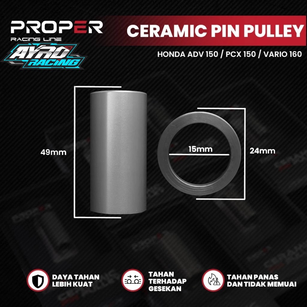 Jual Pin Pulley Proper Pully Pin PCX ADV 150 VARIO 160 Original Proper ...