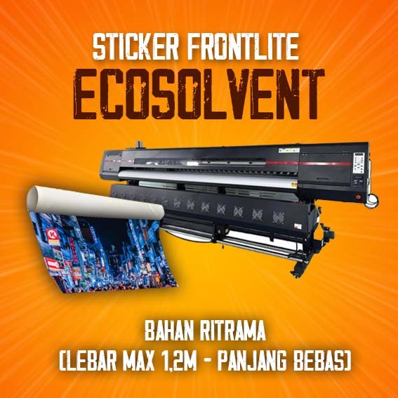Jual Sticker Frontlite Bahan Ritrama Ecosolvent | Shopee Indonesia