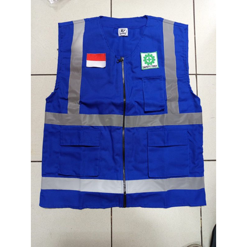 Jual ROMPI DRILL BIRU BCA/ROMPI SAFETY PROYEK MURAH | Shopee Indonesia