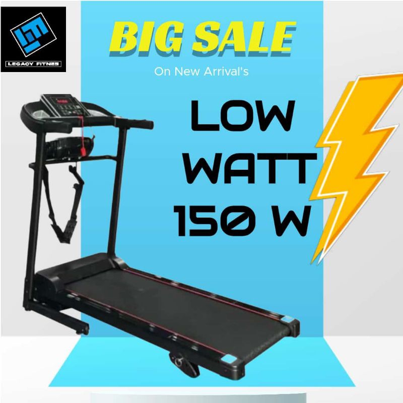 Jual Treadmill Elektrik Low Watt Legacy Falcon Hemat Listrik Alat ...