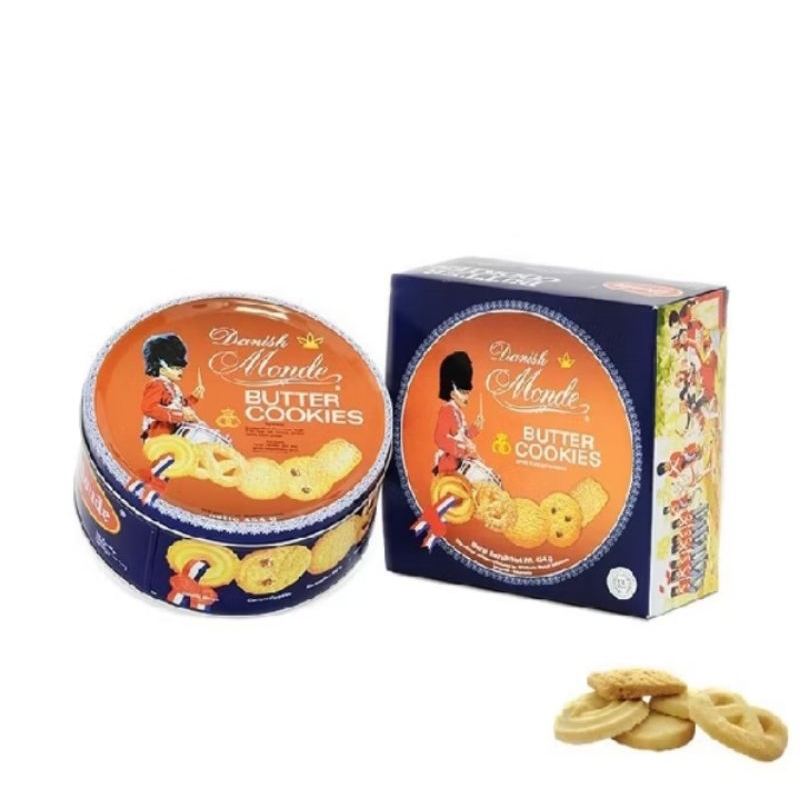 Jual Monde butter cookies blue Shell 454gr | Shopee Indonesia