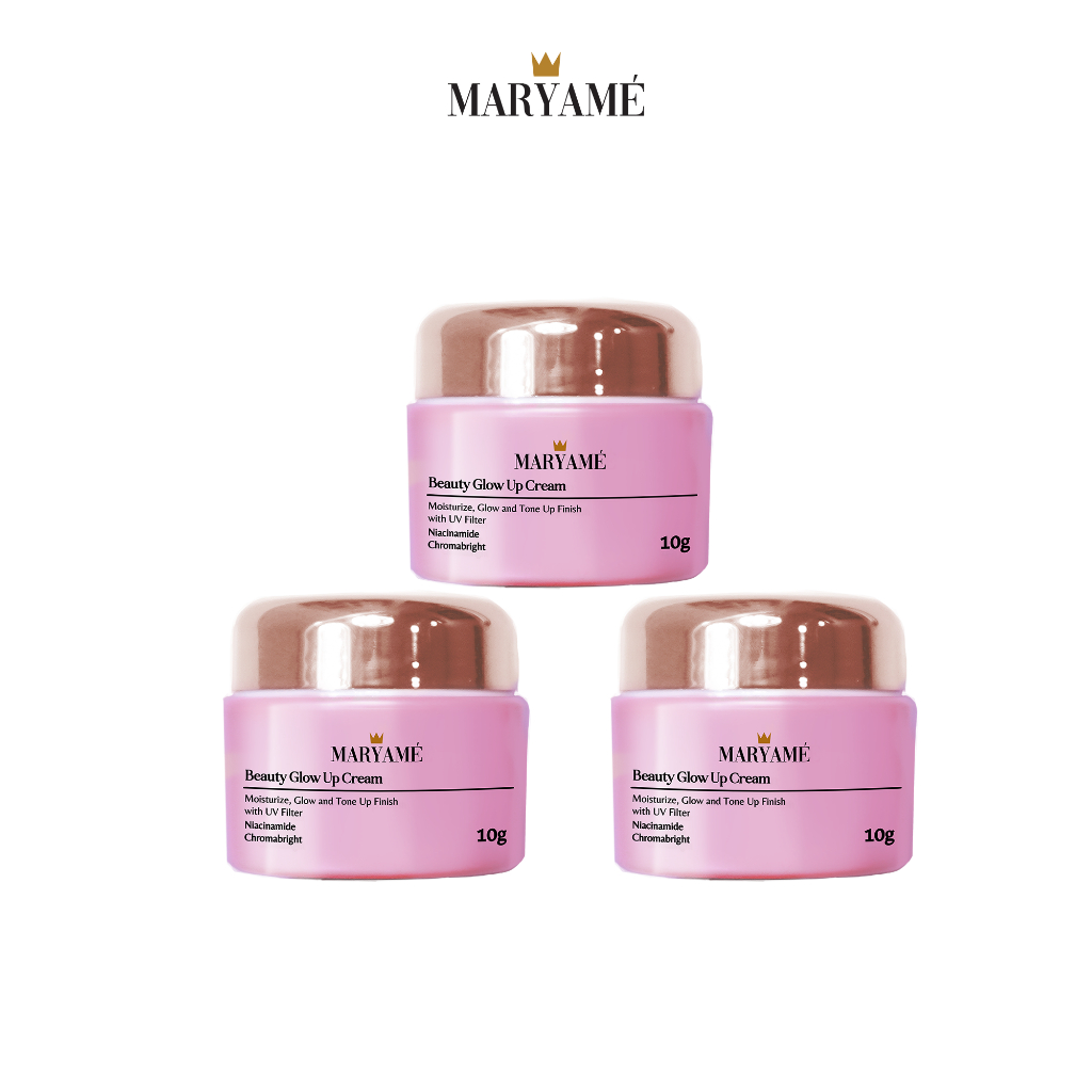 Jual MARYAME Paket 3 Pcs Beauty Glow Up Cream | Shopee Indonesia