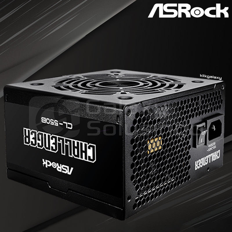 Jual Asrock Challenger CL-550B 550Watt 80 Plus Bronze Power Supply | Shopee Indonesia