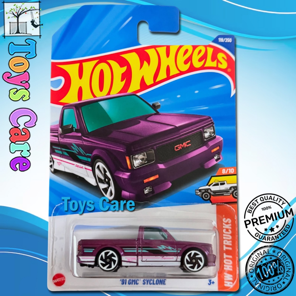 Jual Hot Wheels 91 GMC Syclone Ungu 2025 Hot Trucks | Shopee Indonesia