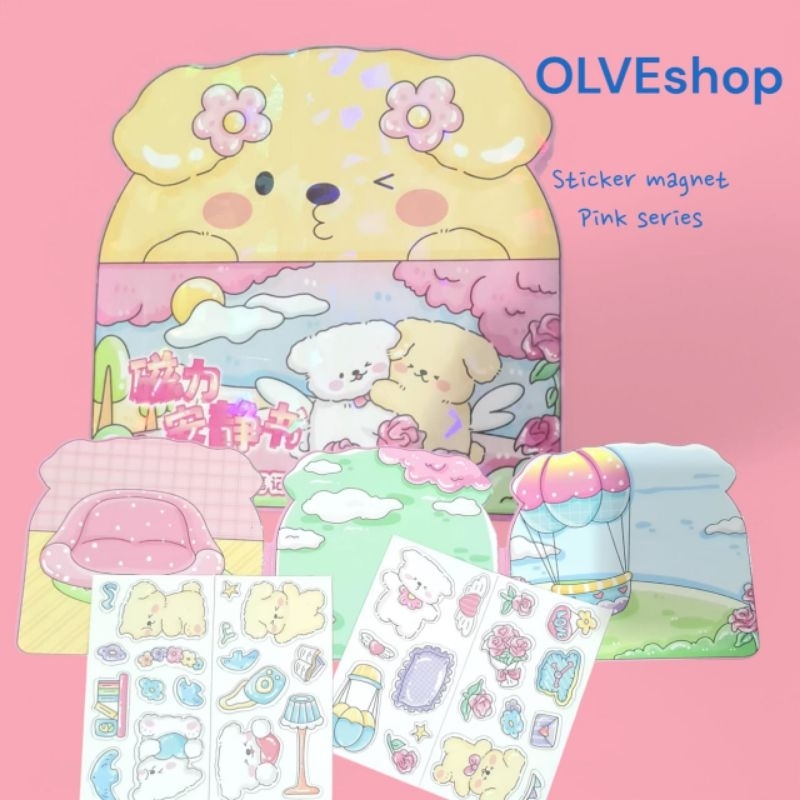 Jual Sticker magnet edisi piknik mainan untuk anak DIY | Shopee Indonesia