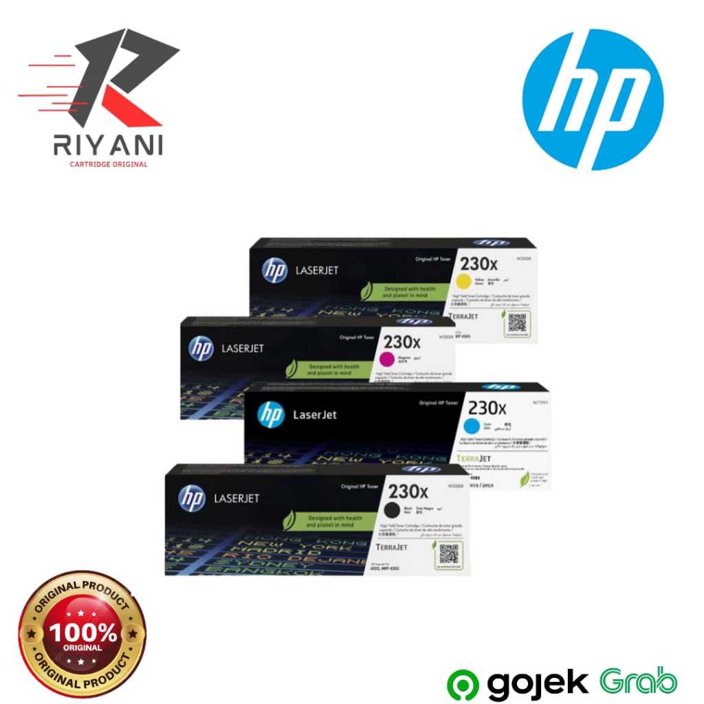 Jual Toner HP LaserJet 230X (B, C, Y, M) for HP Pro 4203 | MFP 4303 ...