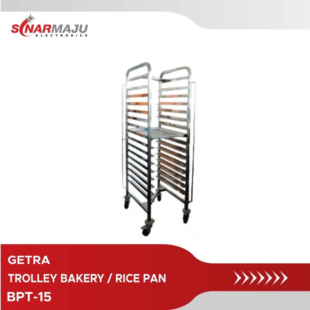 Jual TROLLEY BAKERY / RICE PAN GETRA BPT-15 | Shopee Indonesia