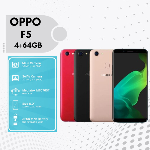 Jual HP Smartphone F5 Ram 4GB Rom 64GB 4G LTE HP Murah Handphone ...