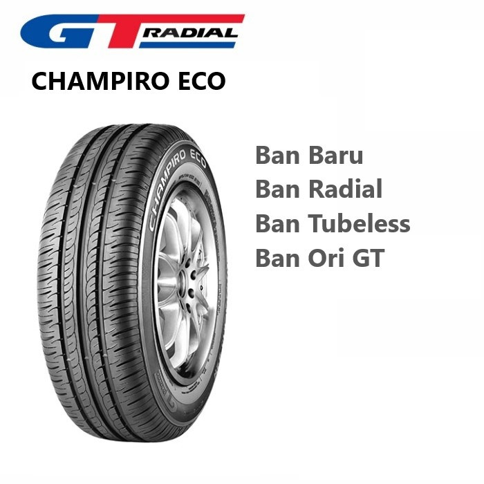 Jual GT Radial Champiro Eco 145/80 R13 Ban Mobil 145 80 R13 Ring 13 ...