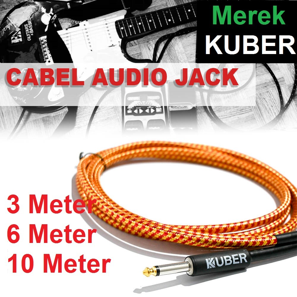 Jual Kabel Guitar Jack 3 Meter 6 Meter Vintage Voltage Gitar Dan Bass ...
