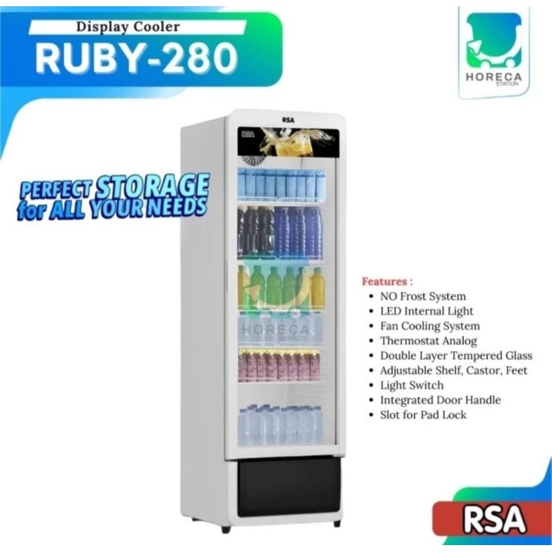 Jual SHOWCASE RSA 5 RAK RUBY 280 SHOWCASE RSA 5RAK RUBY280 | Shopee ...